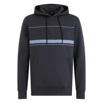 HUGO BOSS Cotton Hoodie - - Sweatshirts & Hoodies - Herren - Grau - M