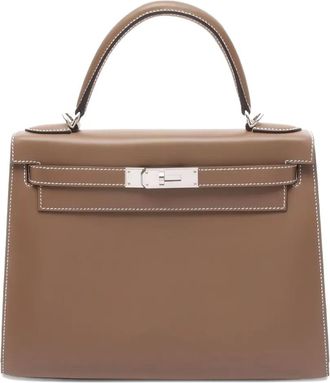 Hermès 2019 Kelly 28 Handtasche - Braun
