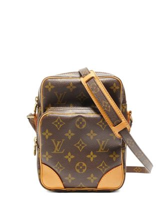 Louis Vuitton sac &agrave; bandouli&egrave;re Amazon &agrave; motif monogramm&eacute; (2005) - Marron