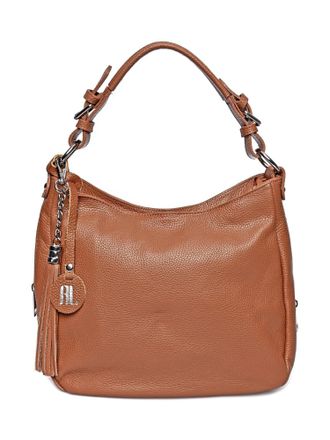 Anna Luchini Braun Rindsledertasche