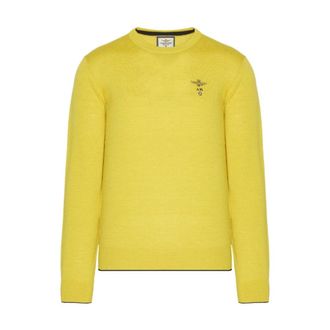 Aeronautica Maglia - 100% Zusammensetzung - Produktcode: 232Ma1388L415-57523 - - Knitwear - Herren - Gelb - XL