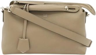 Fendi Sac port&eacute; &eacute;paule Pre-owned - Femme - Pre-owned - Beige - Taille: ONE Size