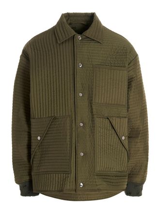 Khrisjoy Chore Quilted Stripes - Vert