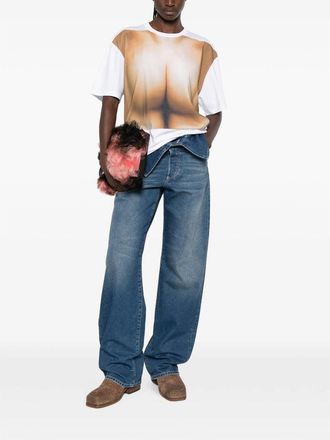 Jean Paul Gaultier Cotton Jersey T-Shirt - White