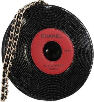 Chanel Sac bandouli&egrave;re Vintage Pre-owned - Femme - Pre-owned - Noir - Taille: ONE Size