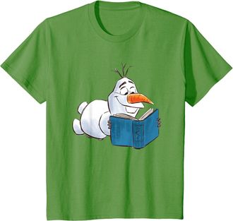 Disney Frozen 2 Olaf Reading T-Shirt