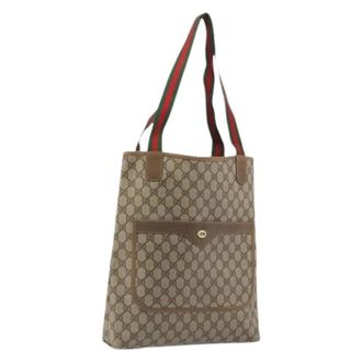 Gucci Sac cabas vintage Pre-owned - Femme - Pre-owned - Beige - Taille: ONE Size