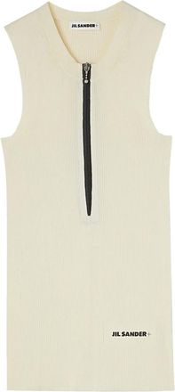 Jil Sander Femme, Tops, Blanc, Taille: 36 FR Tank Top