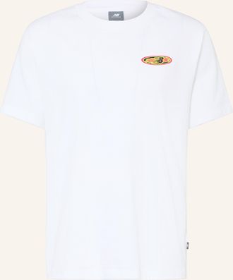 New Balance T-Shirt mt6200 weiss