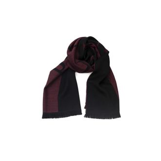 Philipp Plein Logo Stola in Lila Wollmischung - - Accessories - Herren - Rot - ONE SIZE