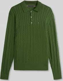 Tommy Hilfiger Regular Fit Strickpullover aus reiner Baumwolle