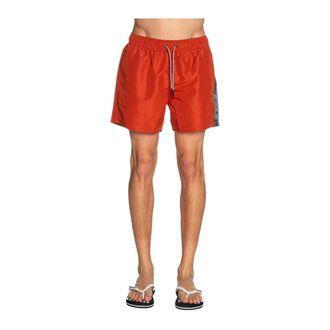 Emporio Armani Short de bain boxer - Homme - Maillots de bain - Orange - Taille: XL