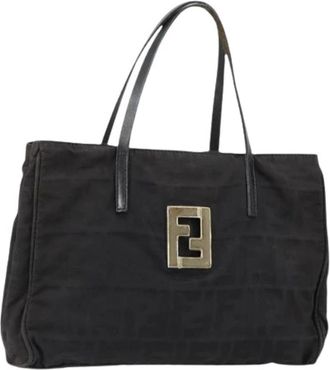 Fendi Damen, Pre-Owned, Schwarzk, ONE SIZEGröße