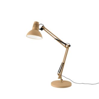 Luce-Ambiente-Design Adjustable Artifex Table Lamp in Yellow Metal