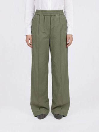 Brunello Cucinelli Hose BRUNELLO CUCINELLI Damen Farbe Gr&uuml;n