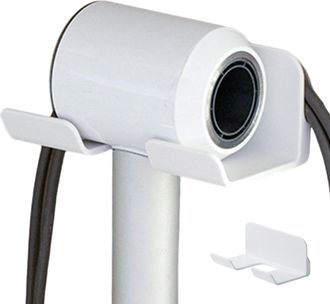 Generic Haartrocknerhalter - multifunktionales Wandregal, selbstklebend, kein Bohren erforderlich | Kabelaufwickelbarer Organizer f&uuml;r Badezimmer, Schlafzimmer