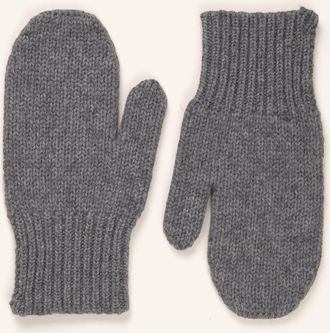 (The Mercer) N.Y. (The Mercer) N.Y. Cashmere-F&auml;ustlinge grau