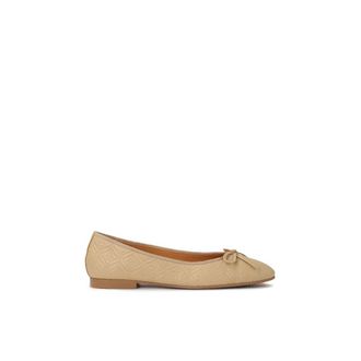 Kazar Ballerinas mit gepr&auml;gtem Muster Eileen - - Shoes - Damen - Beige - 37 EU