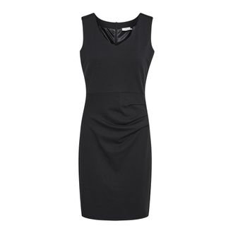 Kaffe Midnight Marine Sara Kleid Drapierte Passform - - Dresses - Damen - Schwarzk - XL