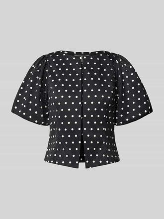 Neo Noir Slim Fit Bluse im Allover-Look Modell ANELA