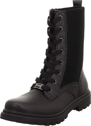 Legero Damen Stiefeletten Monta Frauen Boots,Rei&szlig;verschluss Weite: G (WMS) flach, Boots, Stiefel, Bootee, Booties, SCHWARZ (SCHWARZ) (100), 41 EU