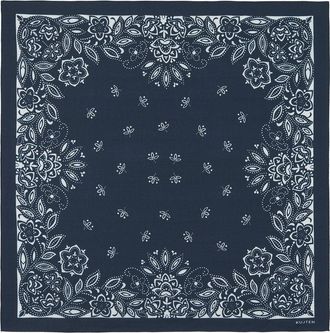 Kujten Grand bandana soie-cachemire - Grand Bandana Helia