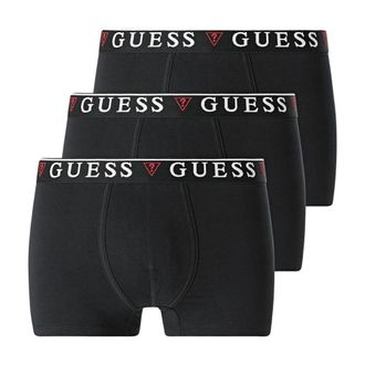 Guess Homme, Sous-vêtements, Noir, Taille: S Boxer Noir Stretch