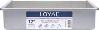 Loyal Elite Backform Quadratisch 30x30 cm, Kuchenform, Perfekt zum Backen von Biskuits und Kuchen Backblech Gleichm&auml;&szlig;ige W&auml;rmeverteilung Kuchenbackform - 30