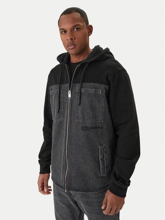 Karl Lagerfeld Jeansjacke B1M14044 Grau Regular Fit