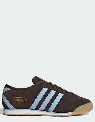 adidas Originals Italia 70s baskets marron et bleu b&eacute;b&eacute;