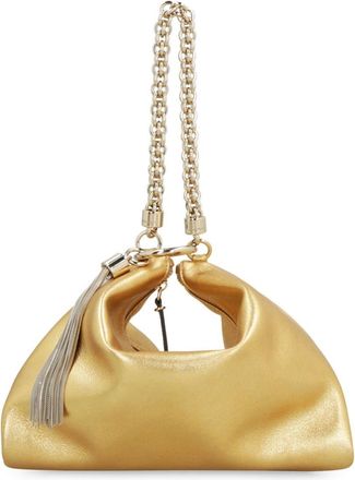 Jimmy Choo London Callie Clutch im Metallic-Look - Gold