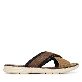 Bugatti Pantoletten Bugatti 315-A32861469 Dunkelbeige