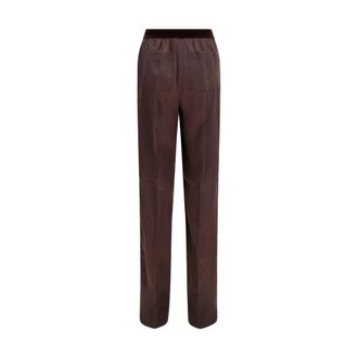 Tom Ford Womens Brown Silk Casual Pants