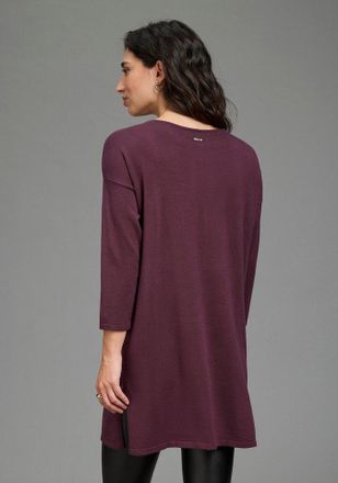 Laura Scott Strickpullover mit 3/4 &Auml;rmeln und Nietendetail