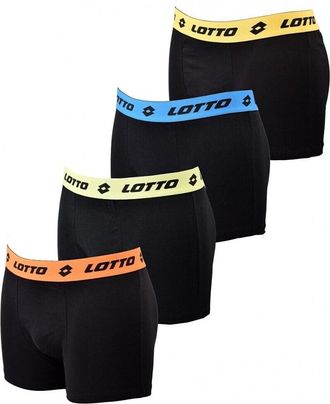 Lotto Boxer homme Pack de 4 Boxers 0514