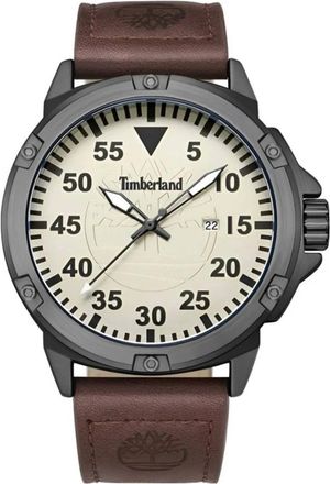 Timberland Homme, Accessoires, Brun, Taille: ONE Size Montre Bracelet en Cuir