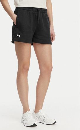 Under Armour Sportshorts Rival Fleece Short 1382723-001 Schwarz Loose Fit