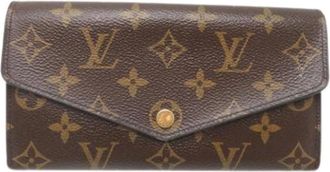 Louis Vuitton Pre-owned Vintage Canvas Wallet - Femme - Pre-owned - Brun - Taille: ONE Size