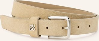 HUGO BOSS Hugo Lederg&uuml;rtel Tina beige