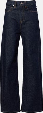 Khaite High-Rise Wide-Leg Jeans Benson