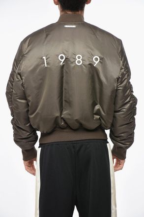 1989 STUDIO Gepolsterter Bomber mit gesticktem Logo 1989 Studio