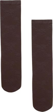 Wolford Florales Netz-S&ouml;ckchen - - Underwear - Damen - Braun - ONE SIZE
