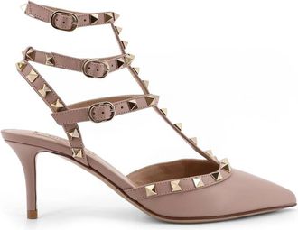 Valentino Garavani Femme, Chaussures, Rose, Taille: 38 1/2 EU Rockstud Slingback Pump