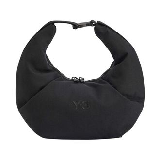 Yohji Yamamoto Crescent Tasche aus Nylon - - Bags - Damen - Schwarzk - ONE SIZE
