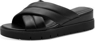 Tamaris Pantolette Damen Keilabsatz schwarz,EU 39