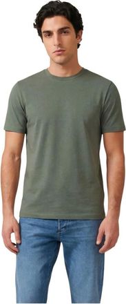 Antony Morato Homme, Tops, Vert, Taille: L T-shirt en coton &agrave; manches courtes et col rond