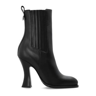 Burberry Femme, Chaussures, Noir, Taille: 37 EU Bottines &agrave; talon pilier