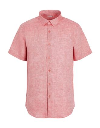 8 by YOOX LINEN S/SLEEVES REGULAR-FIT SHIRT
