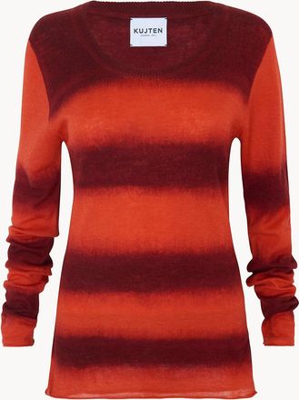 Kujten Pull cachemire col rond ajust&eacute; - Pull Semeti