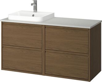 IKEA ÄNGSJÖN / BACKSJÖN Waschbeckenschr./Waschb./Mischbat